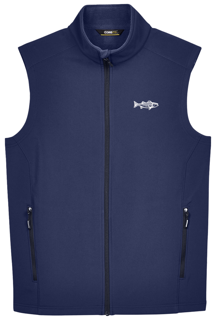 Embroidered Soft Shell Vest – On The Water
