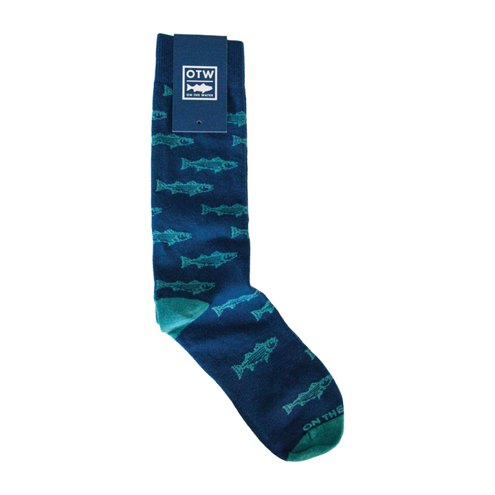 Striped Bass Socks – On The Water
